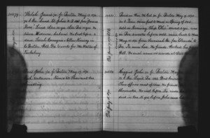 Tewksbury Almshouse Intake Record: Dace, John - Digital Commonwealth