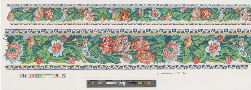 Reproduction Wallpaper Border - Digital Commonwealth