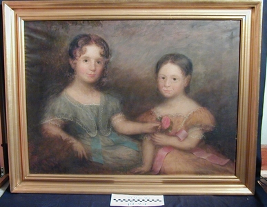 Aunt Jane and Aunt Elizabeth Phillips as Young Girls - Digital Commonwealth