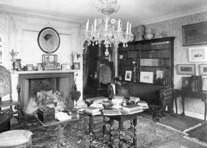 James Russell Lowell House, "Elmwood," Cambridge, Mass., Library ...