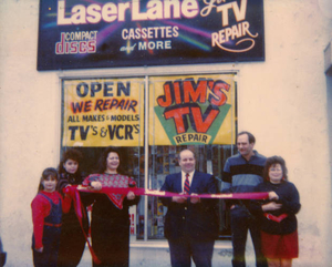 Grand opening 'Laser Lane' - Digital Commonwealth