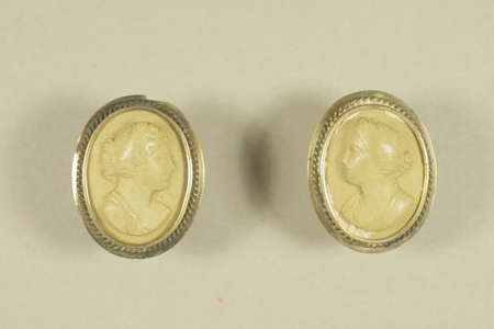 Pair of Cuff Buttons - Digital Commonwealth