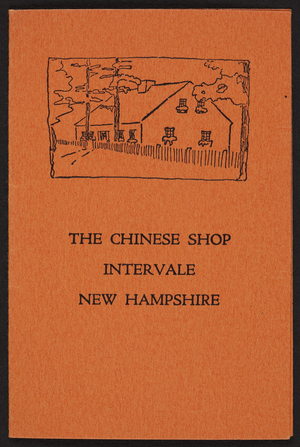 Chinese Shop, Intervale, New Hampshire, undated - Digital Commonwealth