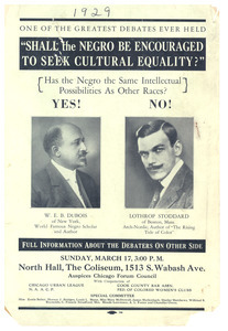 One of the greatest debates ever held - Digital Commonwealth