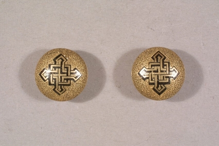 Pair of Cuff Buttons - Digital Commonwealth