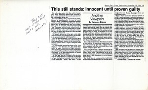 This still stands: innocent until proven guilty - Digital Commonwealth