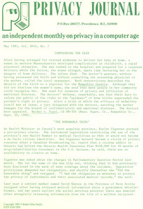 Privacy Journal - Digital Commonwealth