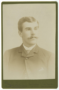 Eugene Libby Portrait Photograph (1888) - Digital Commonwealth