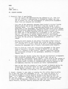 Memo to PET from Chris C. regarding Cricker Hearing - Digital Commonwealth