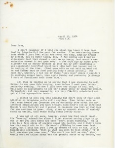 Letter from Judi Chamberlin to Dave Joseph - Digital Commonwealth