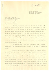 Letter from Virginia Perry Banks to W. E. B. Du Bois - Digital Commonwealth