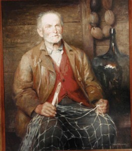 "Net Mender of Provincetown" Gerrit A. Beneker (1882-1934) - Digital ...