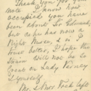 Letter from Florence Nightingale to Mr. Morey - Digital Commonwealth