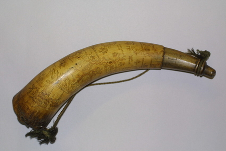 Powder horn - Digital Commonwealth