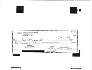 Fugazy International Travel check - Digital Commonwealth