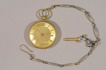 Pocket Watch, Chain and Fob - Digital Commonwealth