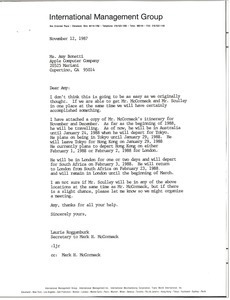 Letter from Laurie Roggenburk to Amy Bonetti - Digital Commonwealth