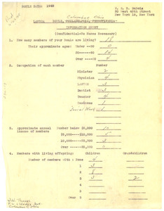 Sigma Pi Phi Lambda Boulé information sheet - Digital Commonwealth