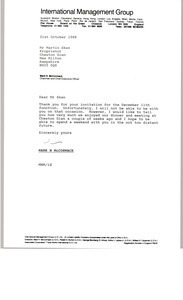 Letter from Mark H. McCormack to Martin Skan - Digital Commonwealth