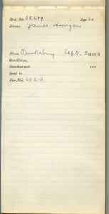 Tewksbury Almshouse Intake Record: Horrigan, James - Digital Commonwealth