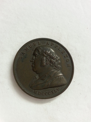 Samuel Appleton Medal for the Massachusetts Horticultural Society ...