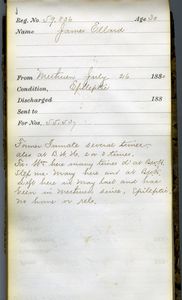 Tewksbury Almshouse Intake Record: Ellard, James - Digital Commonwealth