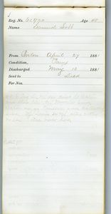 Tewksbury Almshouse Intake Record: Lobb, Samuel - Digital Commonwealth