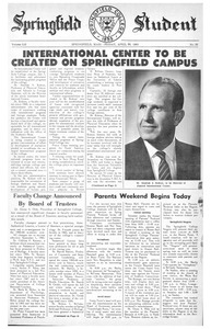 The Springfield Student (vol. 52, no. 22) April 30, 1965 - Digital ...
