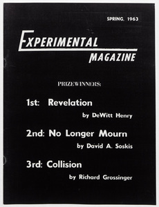 Experimental magazine, 1963 spring - Digital Commonwealth