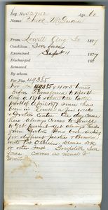 Tewksbury Almshouse Intake Record: McGuane, Patrick - Digital Commonwealth
