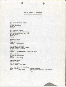 French addresses - Digital Commonwealth