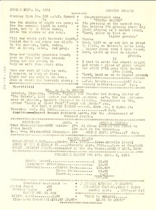 New Hope Baptist Church program - Digital Commonwealth