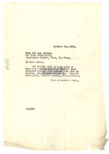 Letter from W. E. B. Du Bois to Eda Lou Walton - Digital Commonwealth