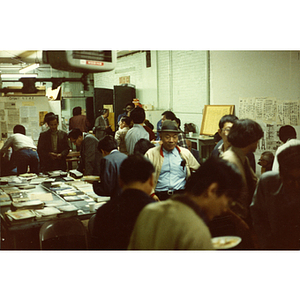 Guests at the Chinese Progressive Association's headquarters following ...