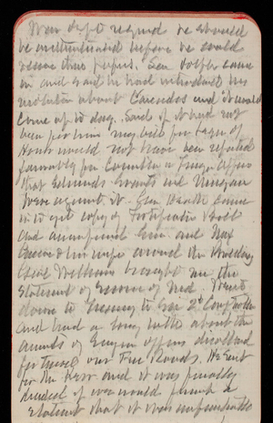 Thomas Lincoln Casey Notebook, February 1890-May 1891, 13, War Dept ...