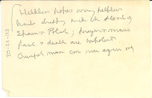 Miscellaneous notes - Digital Commonwealth