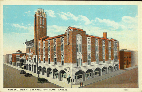 Scottish Rite Temple, Fort Scott, Kansas - Digital Commonwealth