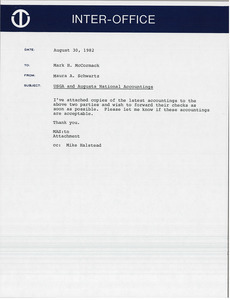 Memorandum from Maura Schwartz to Mark H. McCormack - Digital Commonwealth