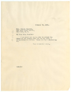 Letter from W. E. B. Du Bois to Bessye Bearden - Digital Commonwealth