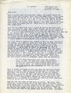 Letter from Caleb Foote to Allen H. Barr - Digital Commonwealth