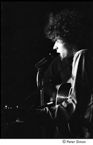 Tim Buckley at the Catacombs: Buckley performing - Digital Commonwealth