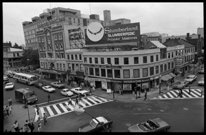 Harvard Square: bird's-eye view looking at southeast corner of ...