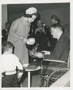 Princess Benedikte with Dr. Louis Stevenson - Digital Commonwealth