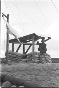 Nhi Tan outpost, the sentry watchtower; Gia Dinh Province. - Digital ...