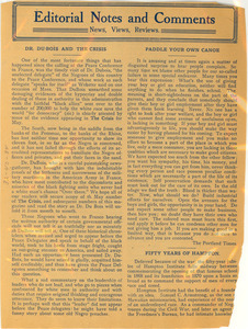 Editorial Notes and Comments - Digital Commonwealth