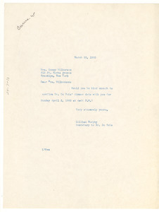 Letter from Lillian Murphy to Mrs. Doxey Wilkerson - Digital Commonwealth