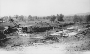 Construction begins on site of Goodell Library - Digital Commonwealth
