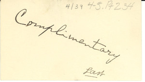 Complimentary pass - Digital Commonwealth