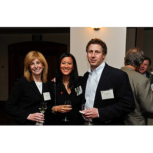 Susan and Jeffrey Kalowski with a guest at NU Night at the Pops ...