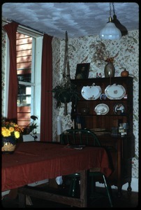 Interior view of the dining room, Montague Farm Commune - Digital ...
